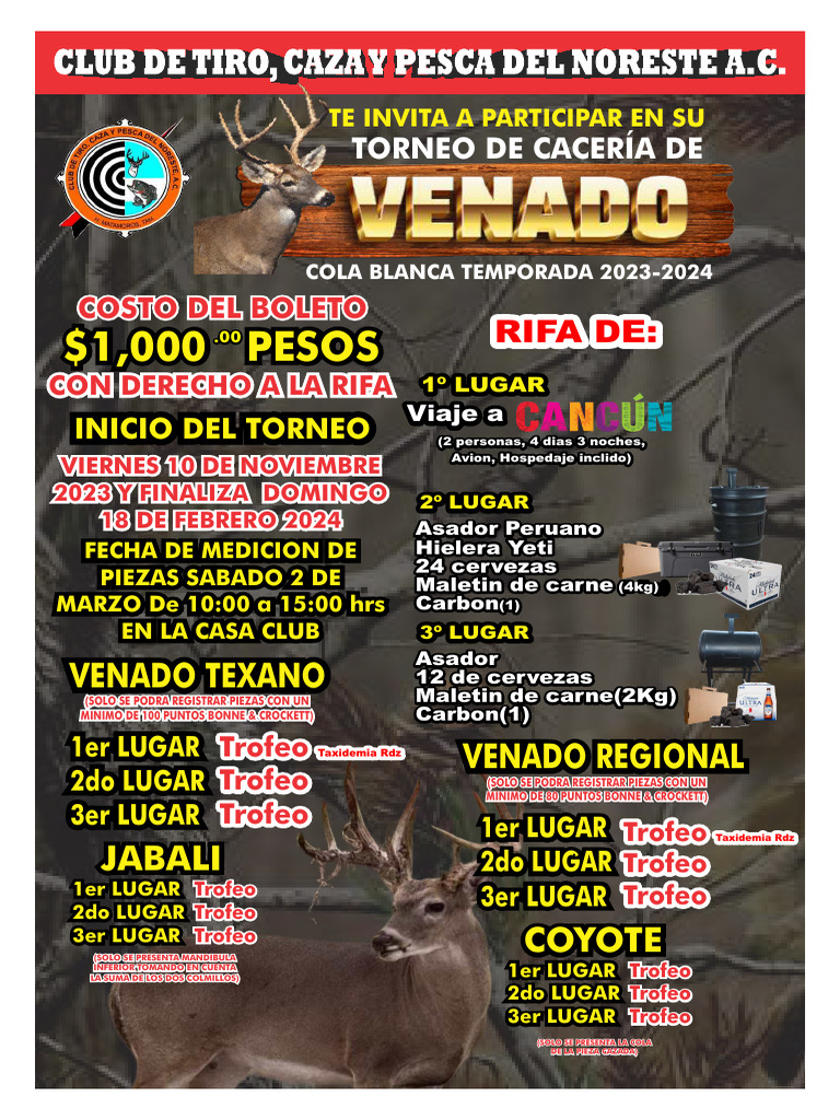 caceria venado club 2 | PDF