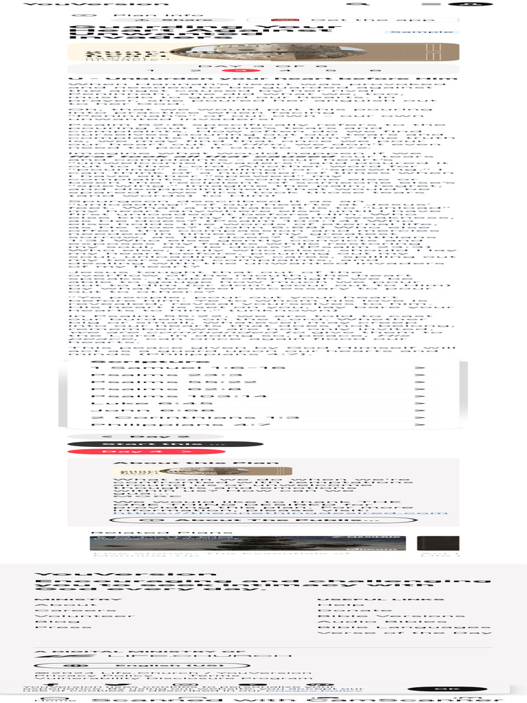 Guarding Your Heart Against Unwanted Inv3 | PDF | Theology | Career & Growth