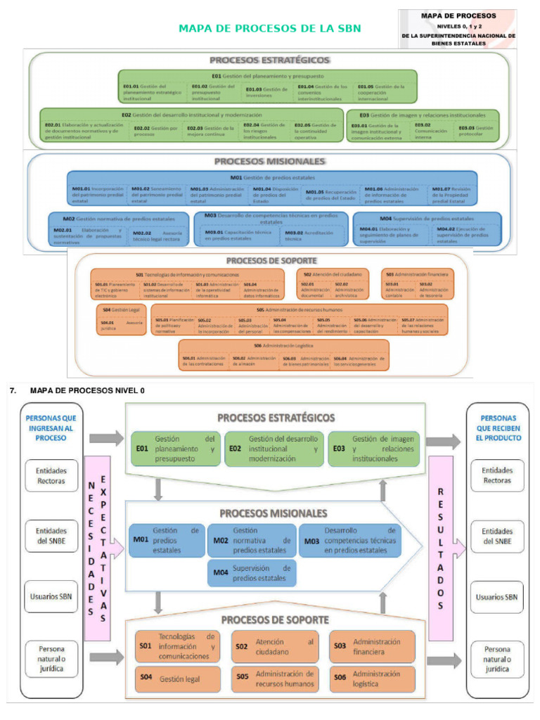MAPA DE PROCESOS Y FLUJOS -CESAR | PDF