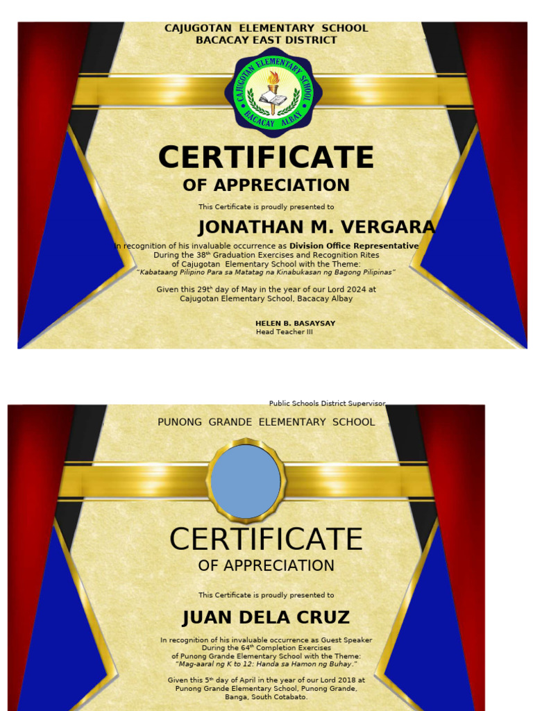 Certificate For Guest Speaker | PDF