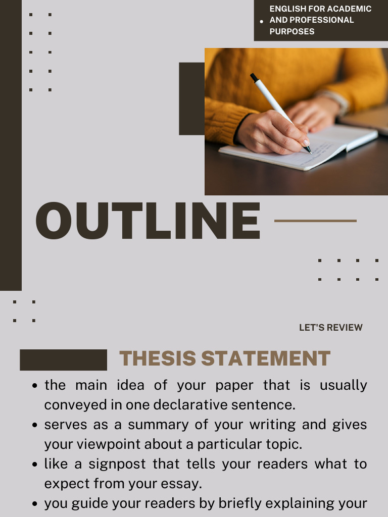 EAPP Q1 - 5 Outline | PDF