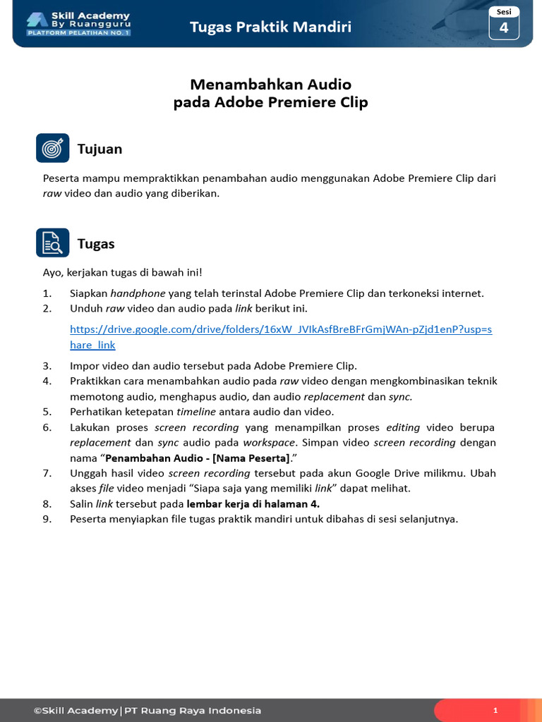 TPM 4 Penambahan Audio-[Hutaimiroh] | PDF