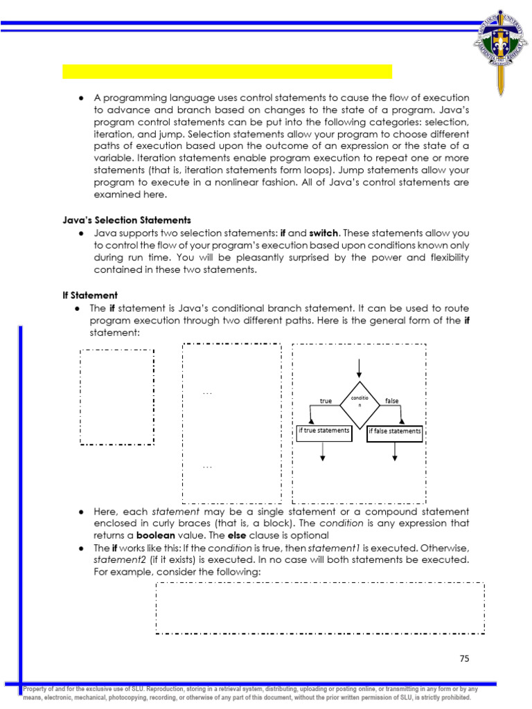 Module 7 Decision Structure | PDF