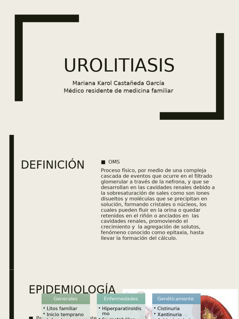 UROLITIASIS | PDF