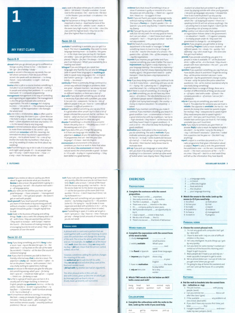 1 My First Class 2 | PDF