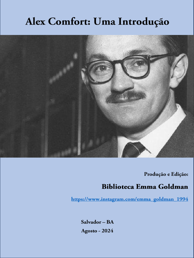 Alex Comfort - Uma Introdução | PDF