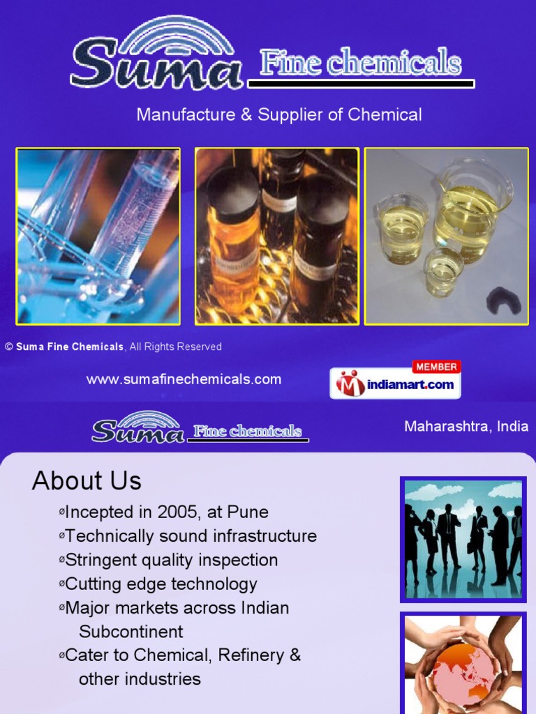 Suma Fine Chemicals Maharashtra India | PDF | Business | Finance ...
