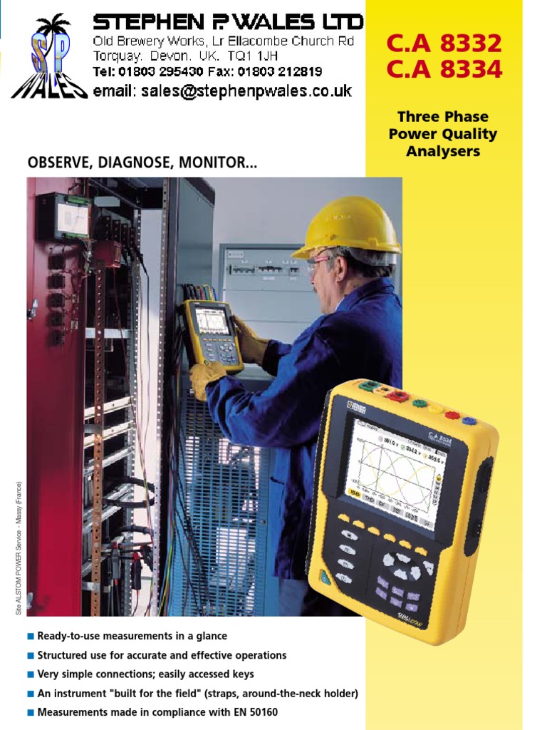 CA8332 8334 Brochure | PDF | Electrical Engineering | Electronic ...