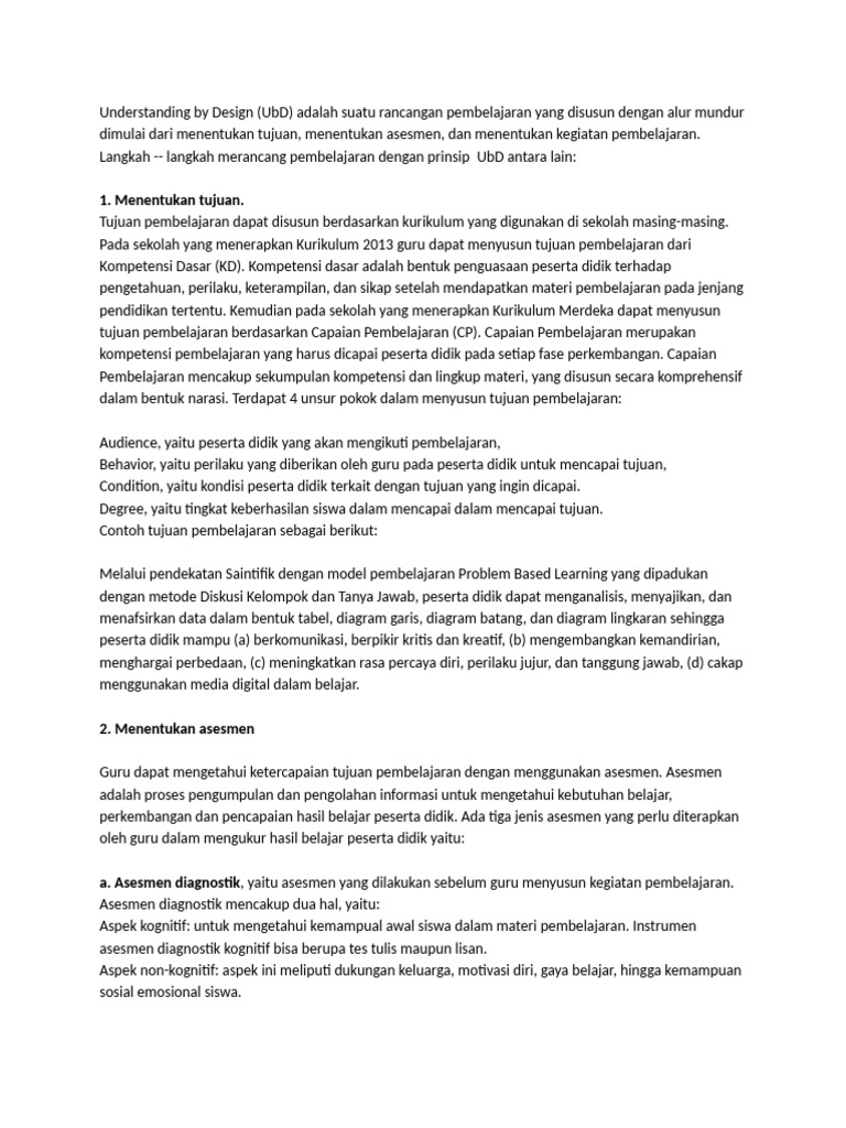 Understanding by Design | PDF