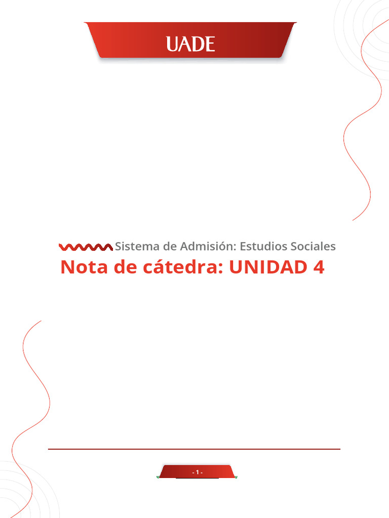 Nota de Cátedra 4 | PDF