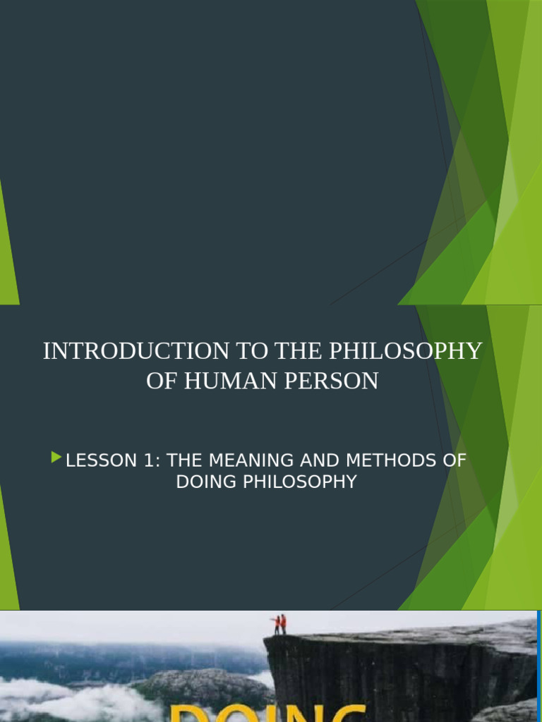 Intro To Philo 1 | PDF