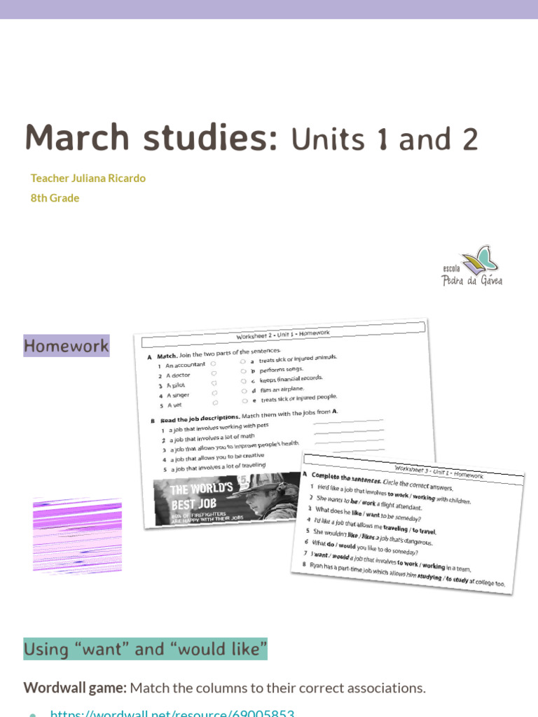 Unit 1 and 2 - March Studies | PDF