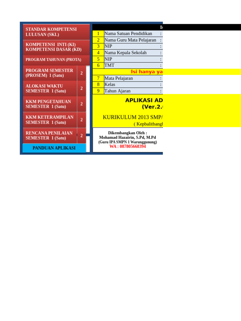 PPKN - Adm Guru SMP K13 Darurat (Master Ver.2.0) | PDF