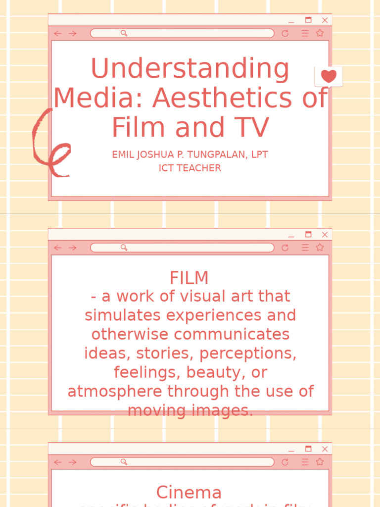 Aesthetic of Film and TV | PDF