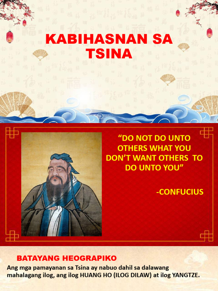 KABIHASNAN SA TSINA Genyo | PDF