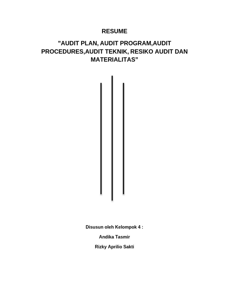 Resume Auditing II Kelompok 4 Bab Selanjutnya | PDF