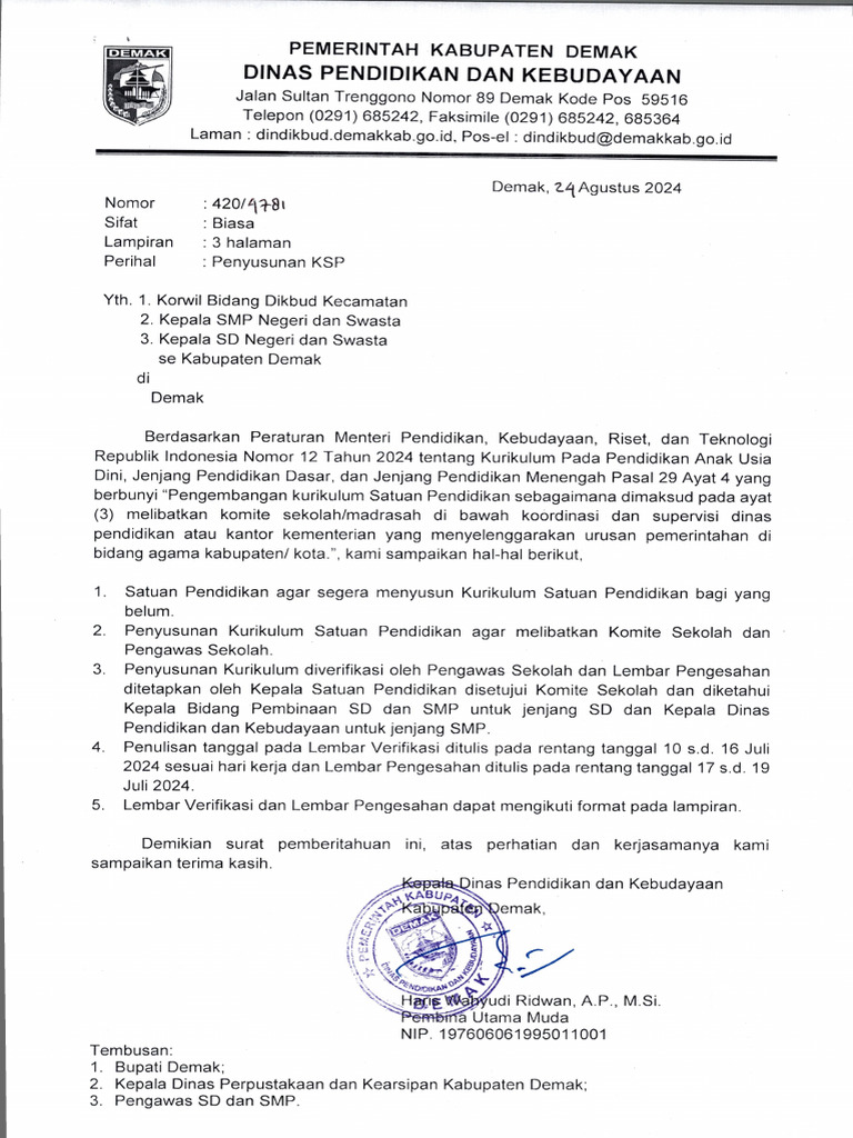 Penyusunan KSP | PDF