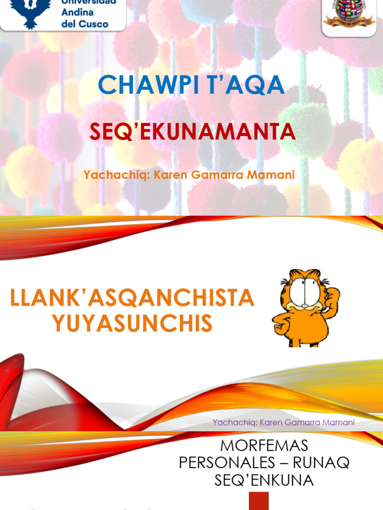 III. Seq'Ekuna - Material de Apoyo | PDF