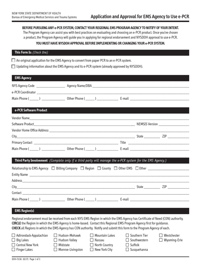EMS Agency e-PCR Application Guide | PDF | Emergency Medical Services ...