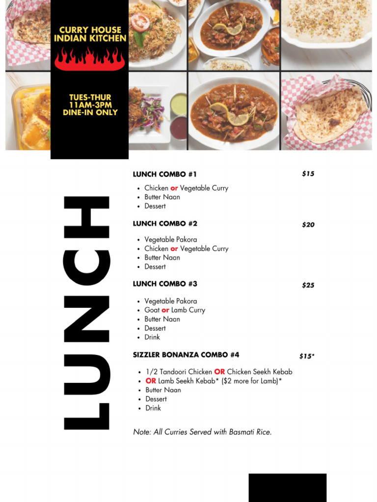Final Lunch MENU | PDF