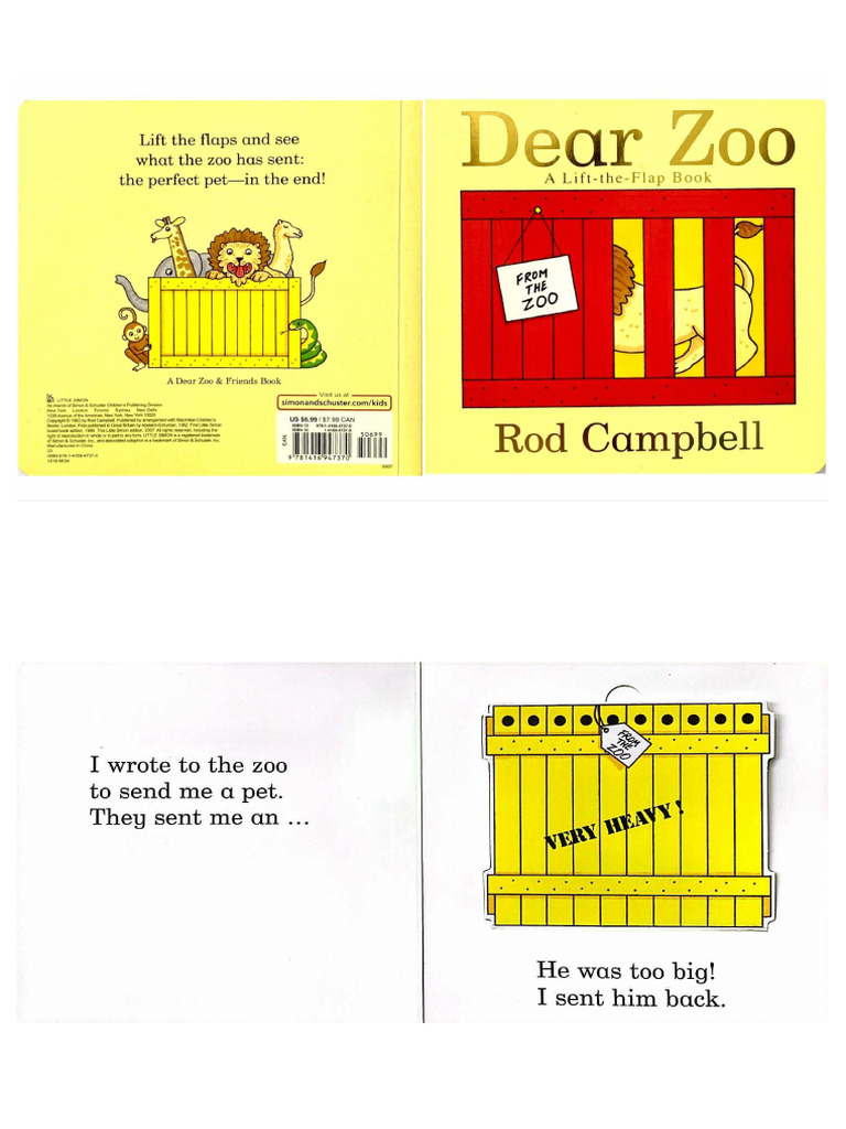 4 Dear Zoo | PDF