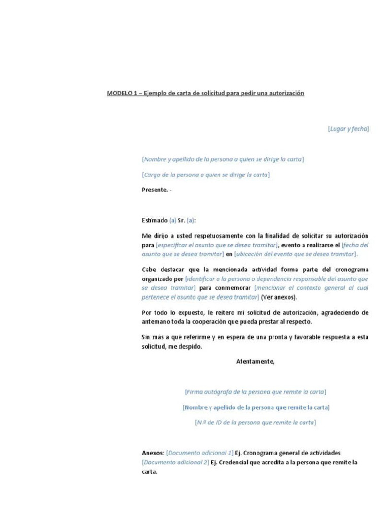Carta de Pedimento | PDF