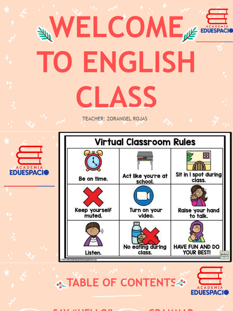 English Class | PDF