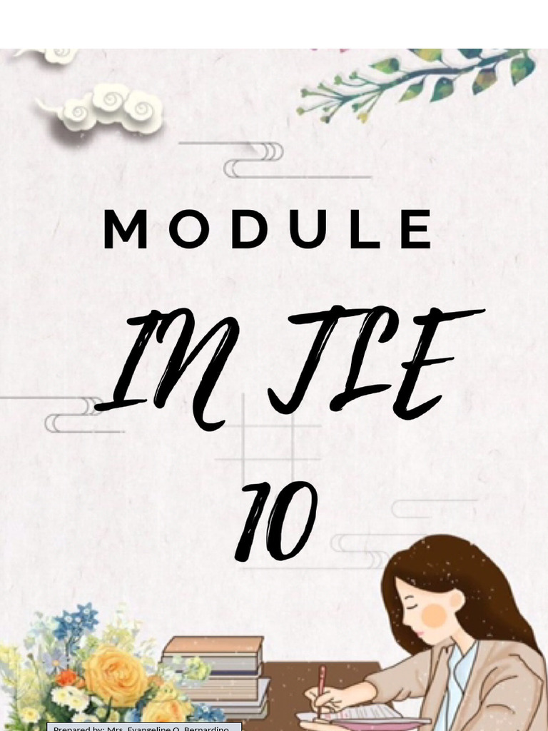 Module #3 Wk#3 Tle10 q4 | PDF