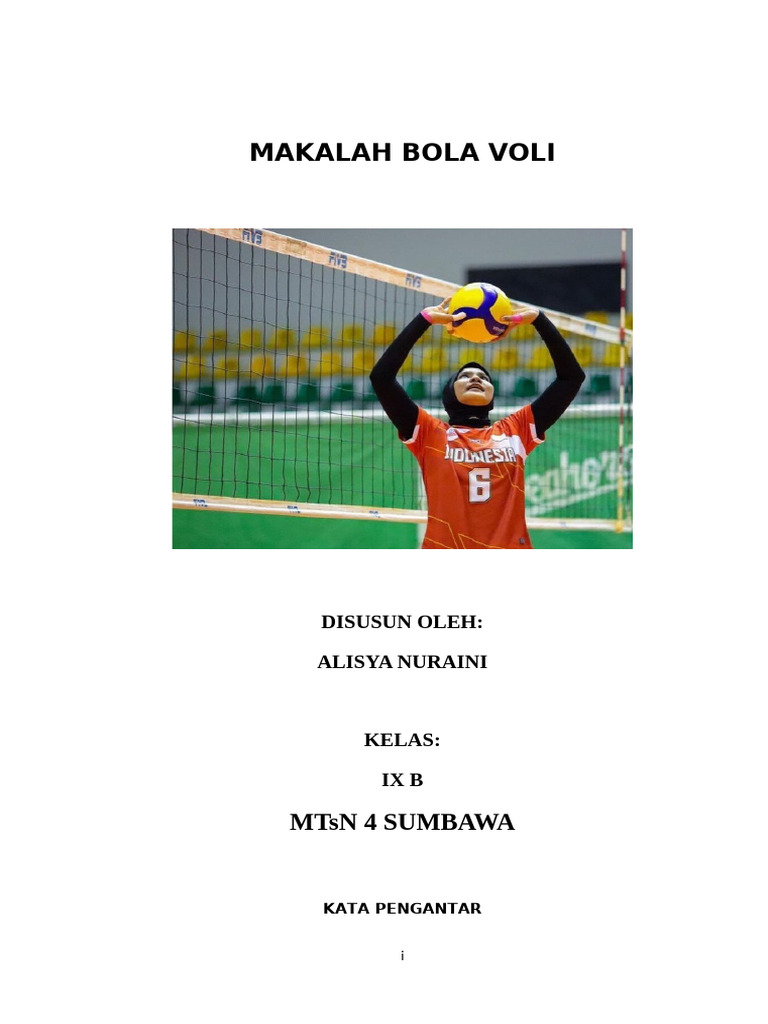 Makalah Bola Voly | PDF