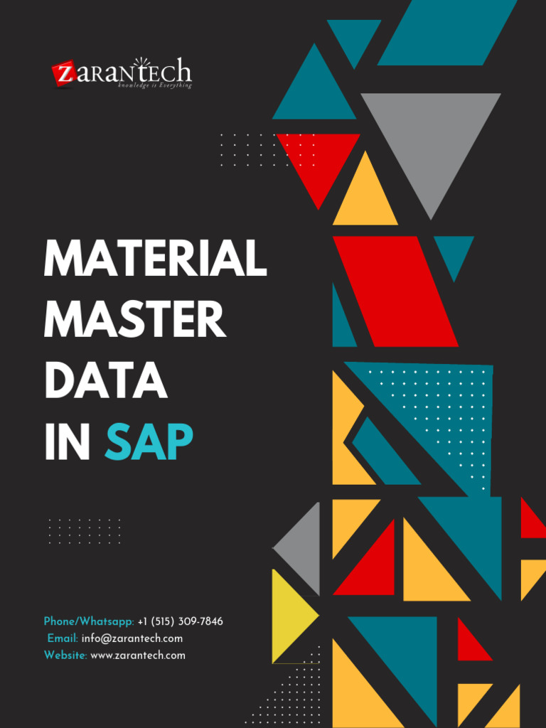 Material Master | PDF