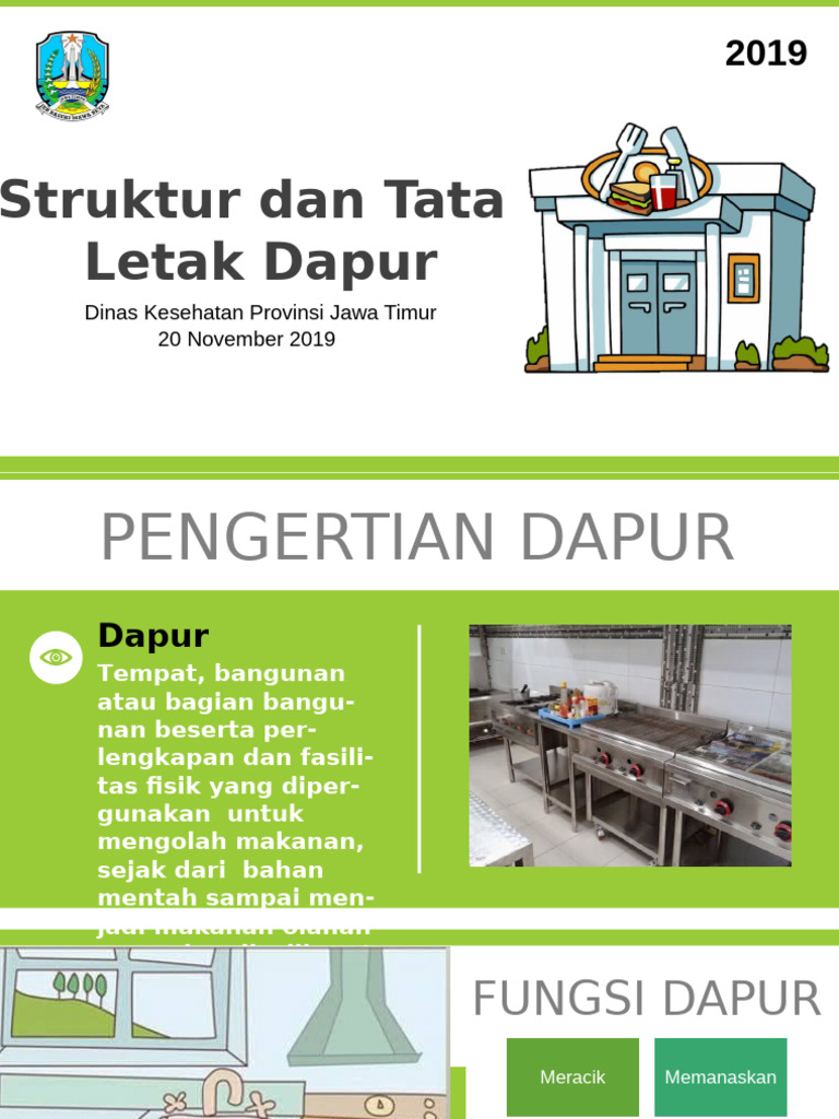 Struktur Dan Tata Letak Dapur | PDF