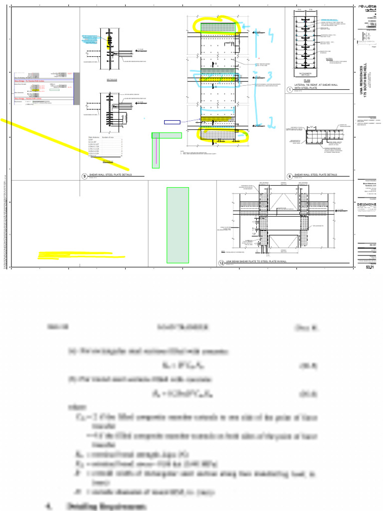 How to Design Shear Wall Stell Plates | PDF