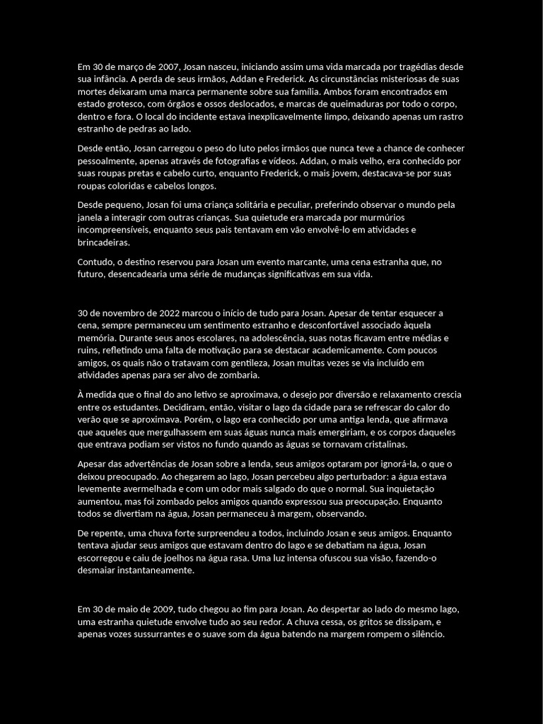 História Josan | PDF