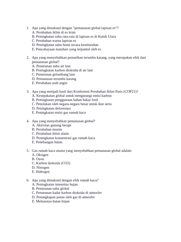 PAT FISIKA KELAS X KURMER | PDF