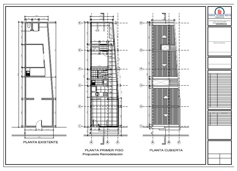 01 Arquitectonico Casa Buga Rosa Maria Soto - Plano 1 | PDF