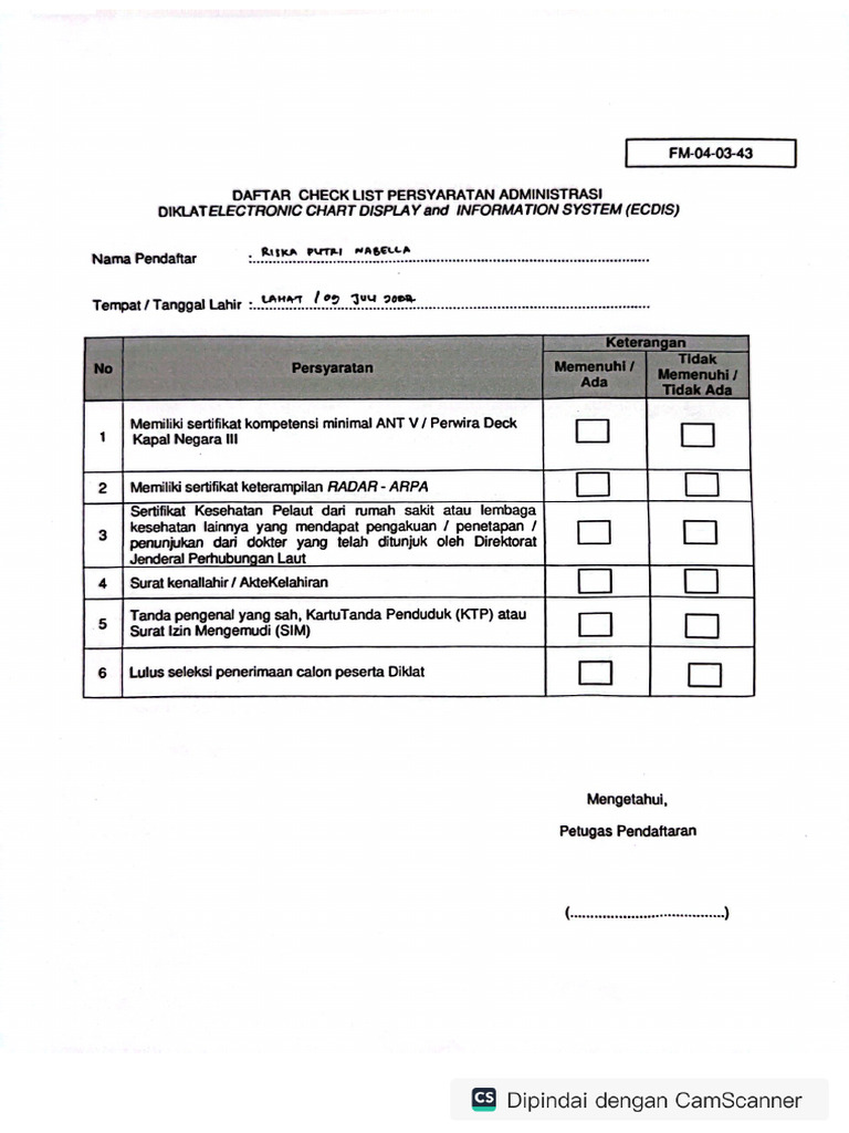 Riska Putri N - Ecdis | PDF