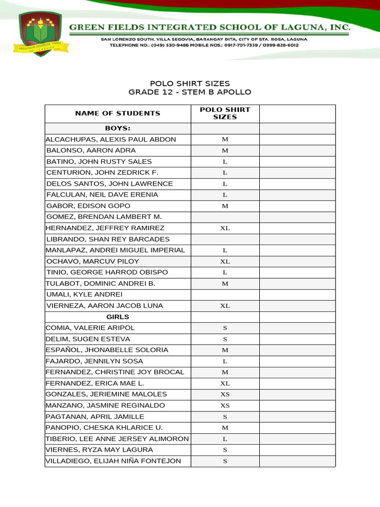Grade 12 Stem B Apollo | PDF