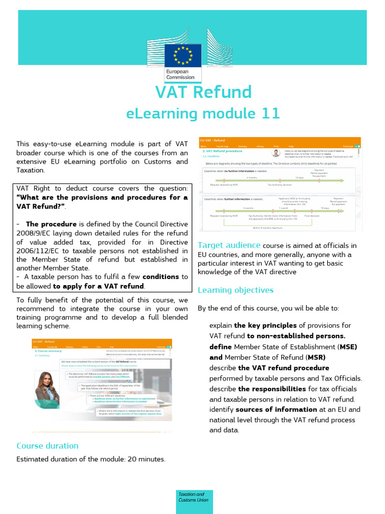 Vat 11 Refund | PDF