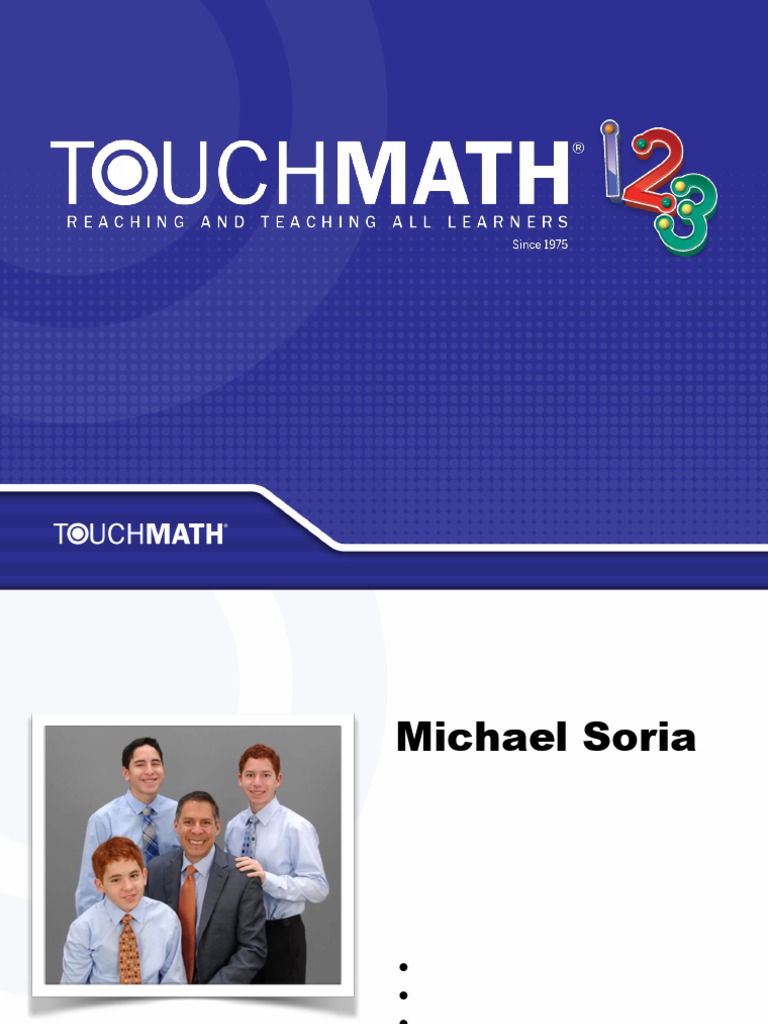 2019 TouchMath Training | PDF