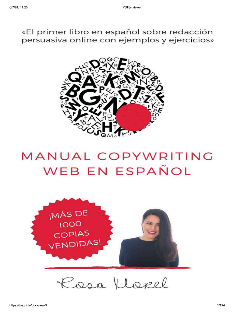 Manual Copywriting Web en Español | PDF