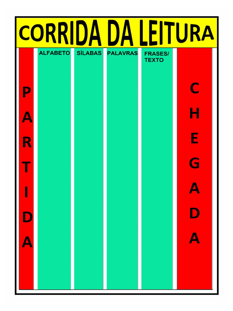Painel Corrida Da Leitura | PDF