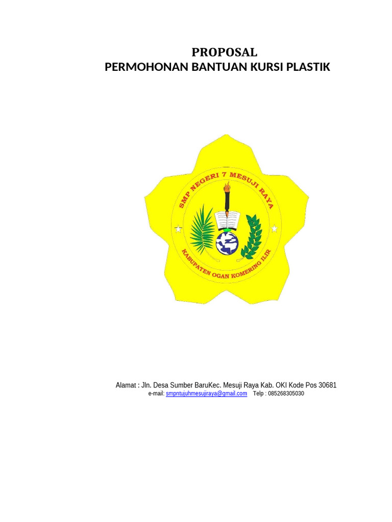 Proposal Kursi | PDF