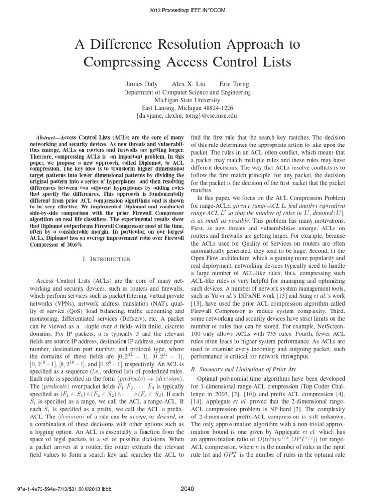 A Difference Resolution Approach To | PDF