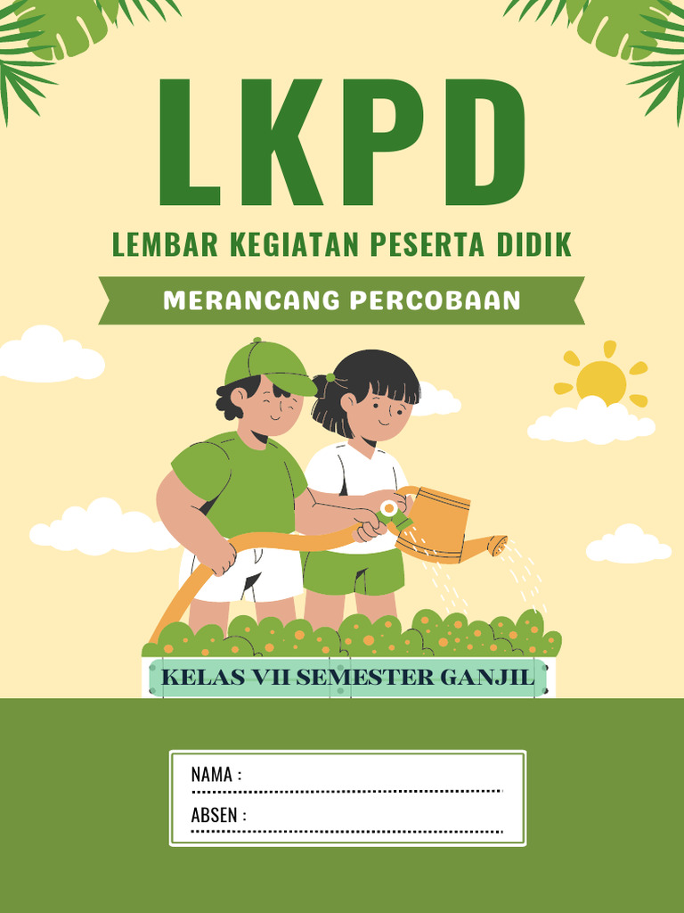 LKPD Merancang Percobaan | PDF