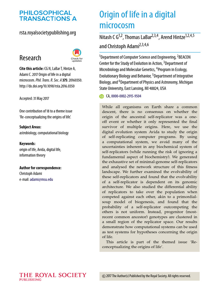 Rsta 2016 0350 | PDF