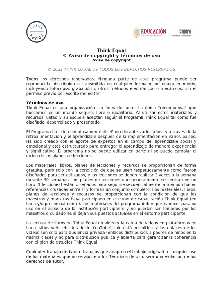 Formato Aviso de Copyright | PDF
