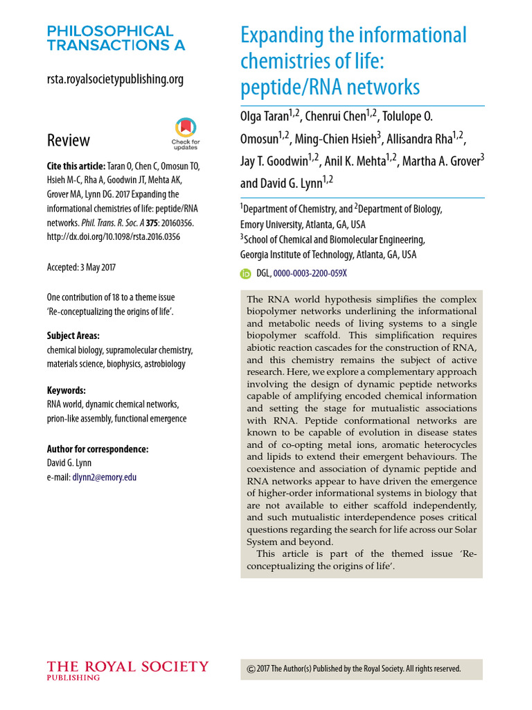 Rsta 2016 0356 | PDF