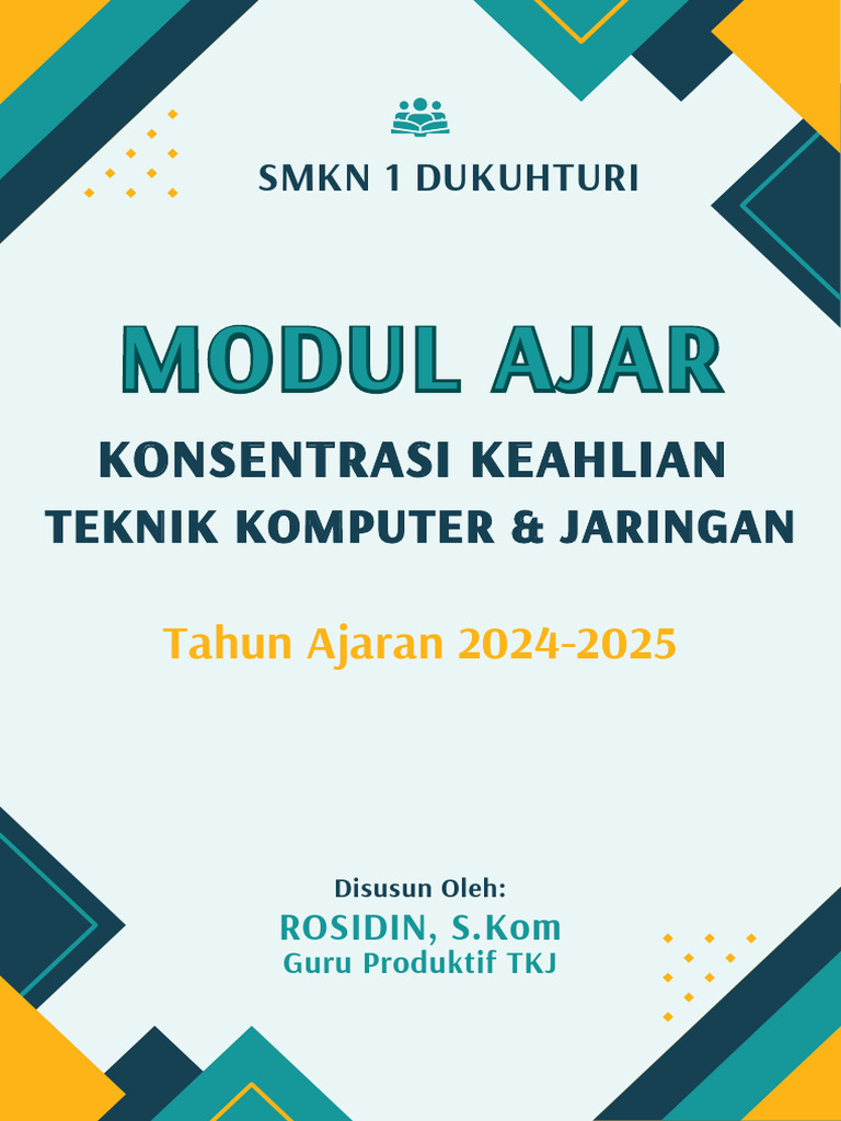 Cover Modul Ajar KK XII TKJ | PDF