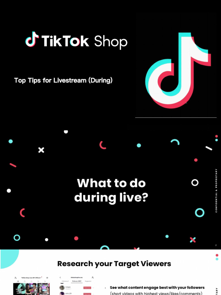 Top Tips For Livestream (During) | PDF