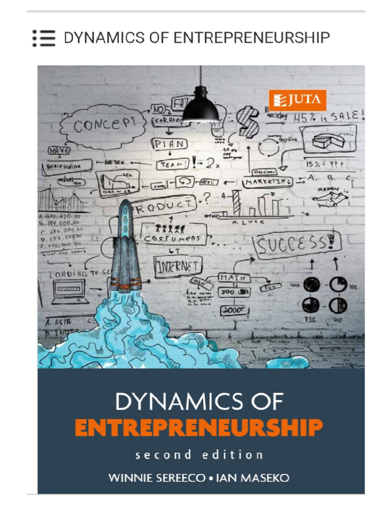Dynamics of Entrepreneurship Textbook (10 Pages Ahead) | PDF | Wellness